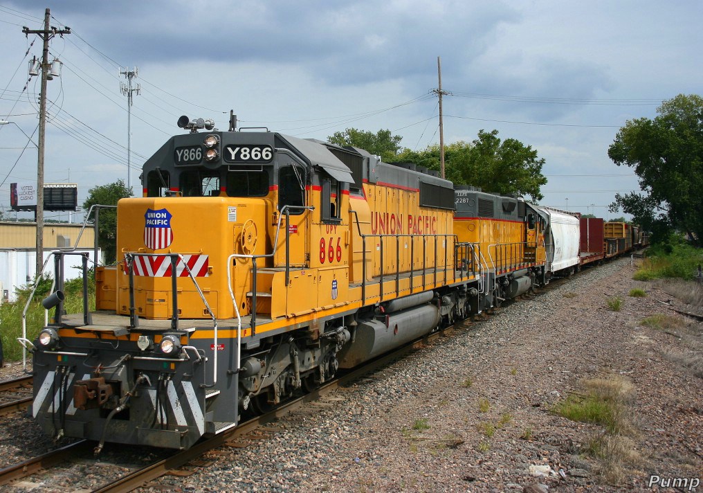 Westbound UP Yard Job Train